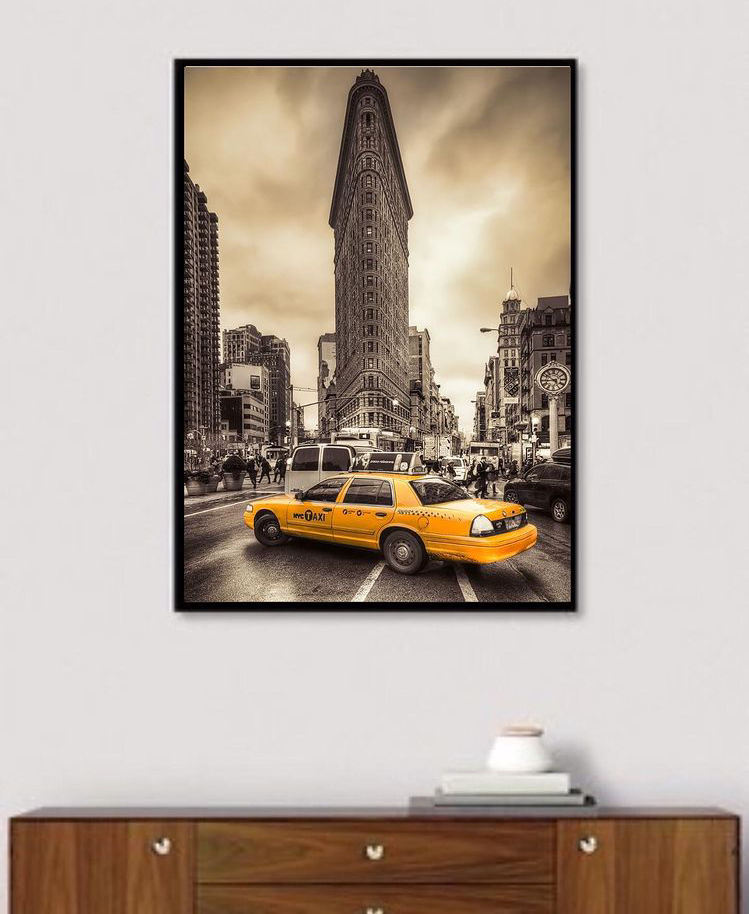 FLATIRON BUILDING WALL ART – SINGLE WALL ART – Homez Decorz